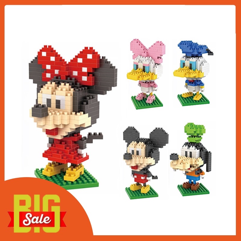 Kids Character Block Toy Block Nanoblock Lego Minilock Microblock ...