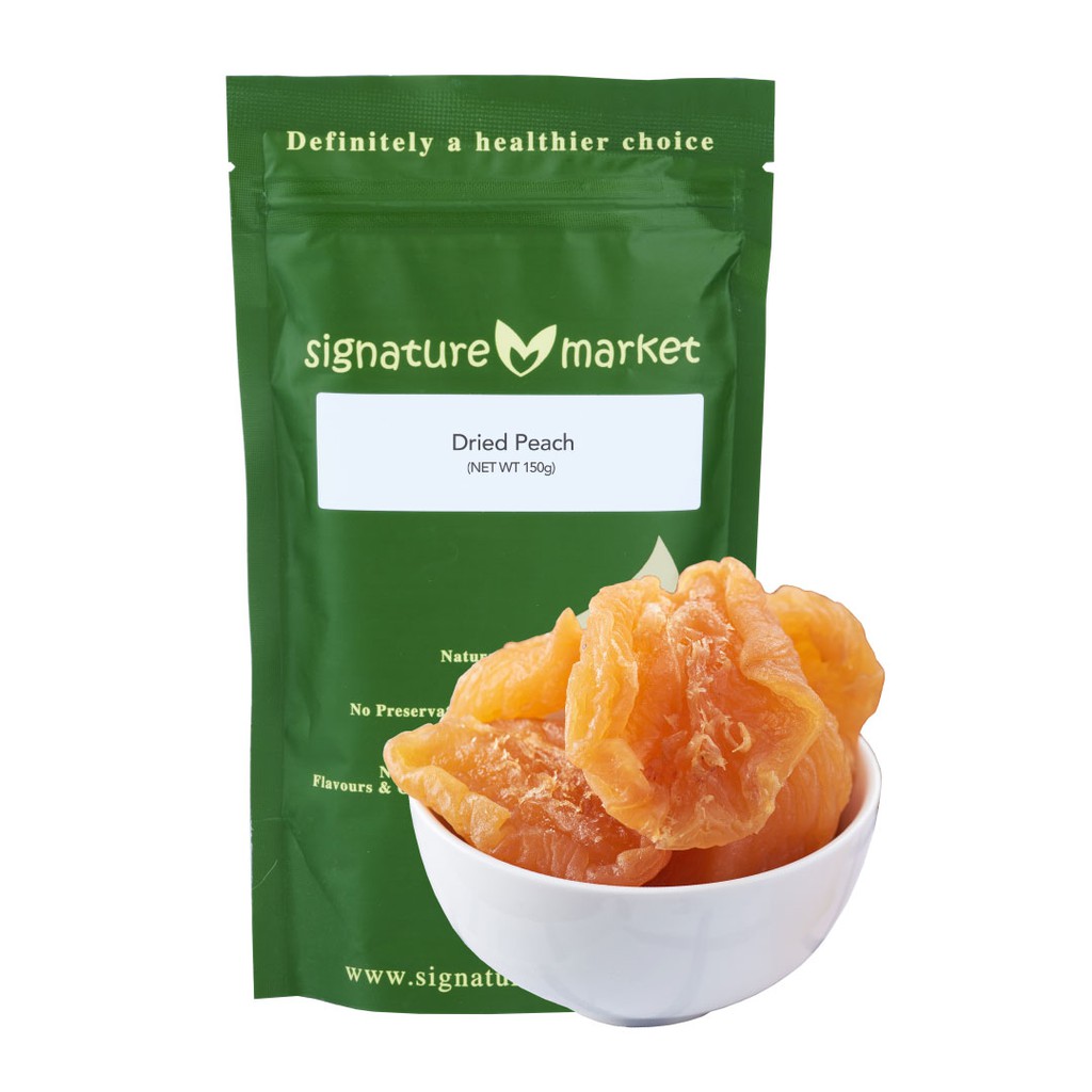Signature Market Dried Peach (150g) | Shopee Singapore