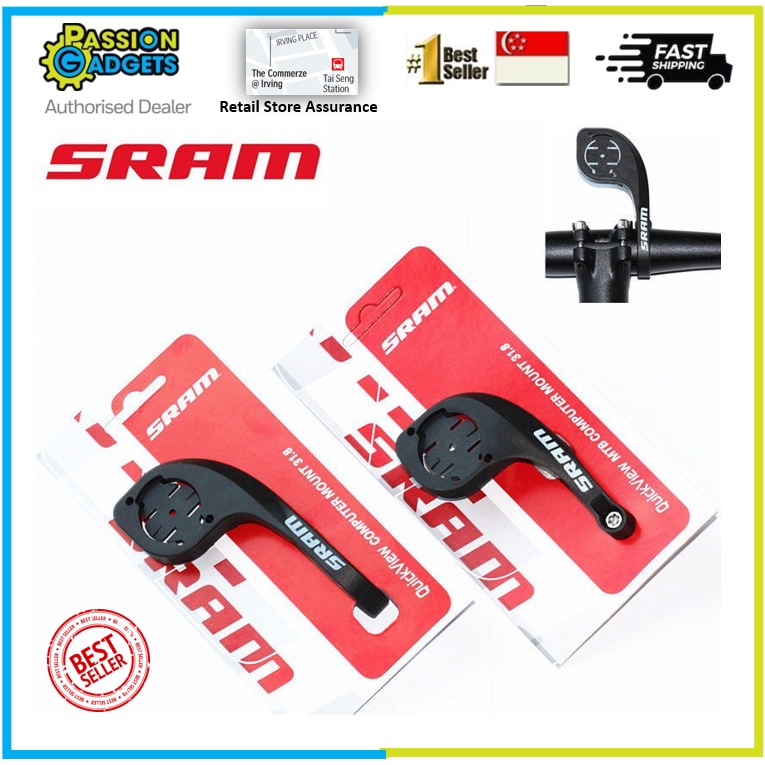 SRAM quickview Mounts bicycle Computer Mount holder for Garmin Edge ...