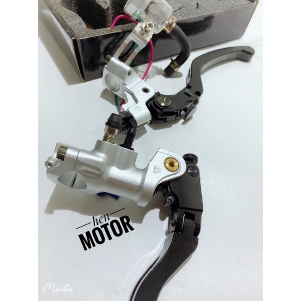 Thai NGO RACING Brake MASTER HANDLE SET Left Right For All Motorcycles ...