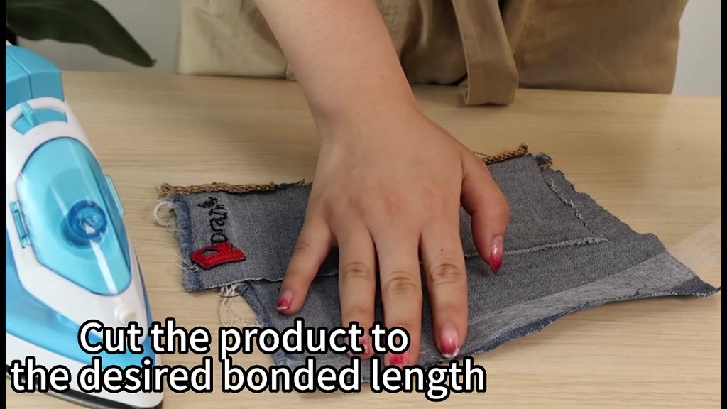 60M Double-sided Iron-On Fabric Fusing Tape / 1.0/1.5/2.0/2.5/3.0cm Interlining Web Hemming Tape ...