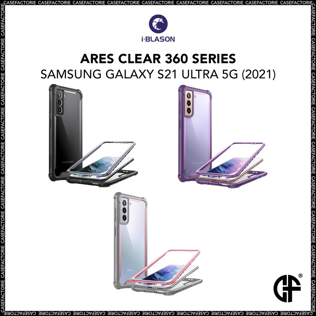 i-Blason Ares Clear 360 Case for Samsung Galaxy S21 Ultra 5G (2021) | Shopee Singapore