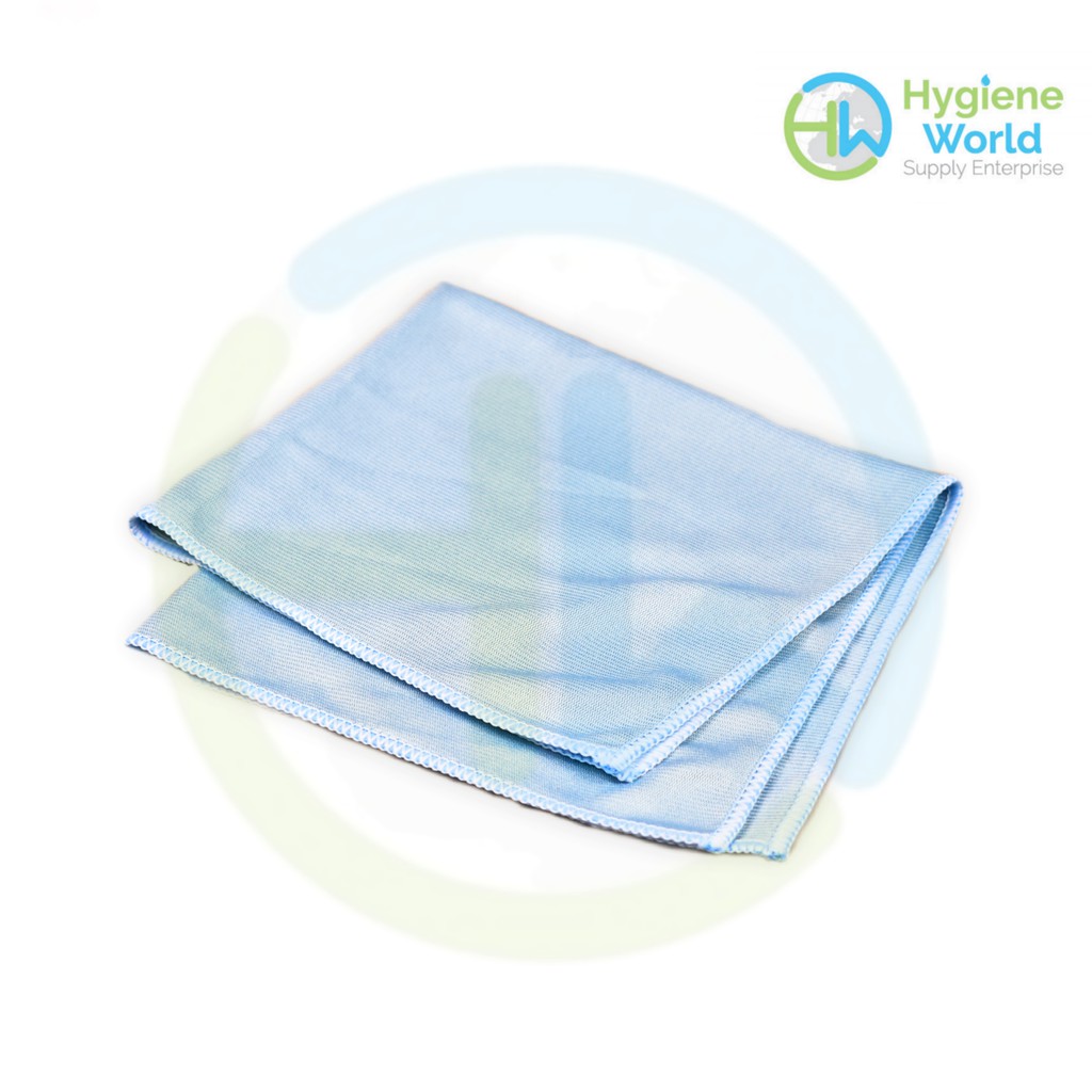 Microfiber Glass Cloth / Window Microfiber Cleaning Cloth 40cm x 40cm ...