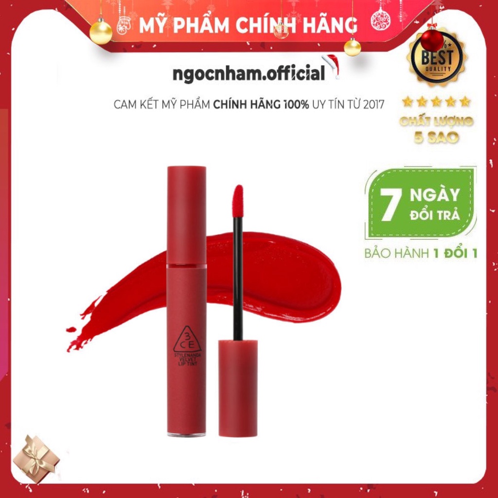 3ce Velvet Lip Tint Private (Cold Red) | Shopee Singapore