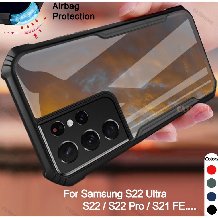 Bumper Shockproof Casing For Samsung Galaxy S22 S21 Ultra plus S 21 FE ...