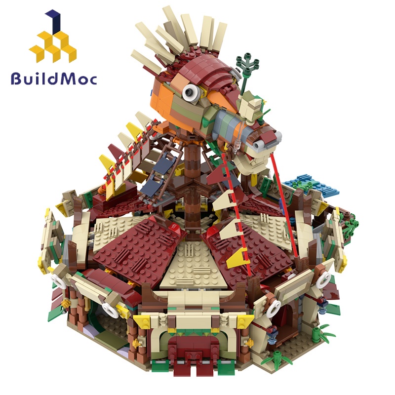 BuildMOC lego ideas post station THE LEGEND OF ZELDA building blocks ...