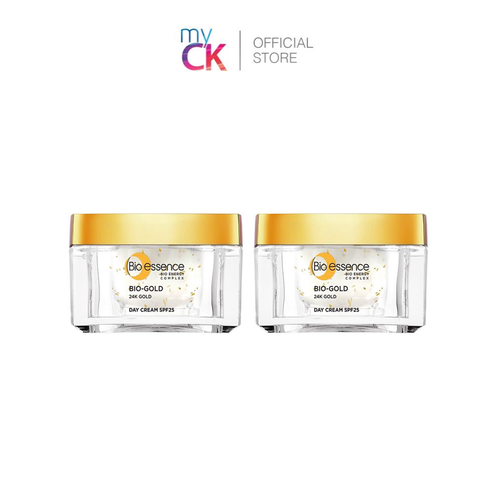 (Bundle of 2) Bio Essence Bio-Gold Day Cream 24K Gold SPF25/PA+++ 40g ...