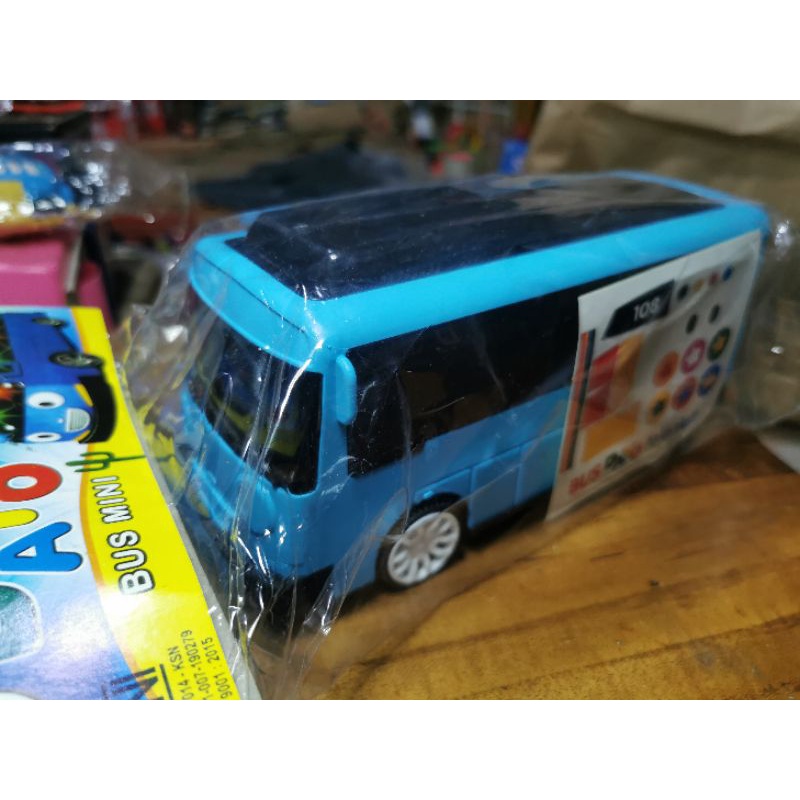 Dayo tayo bus toy car, large sticker, 20cm | Shopee Singapore