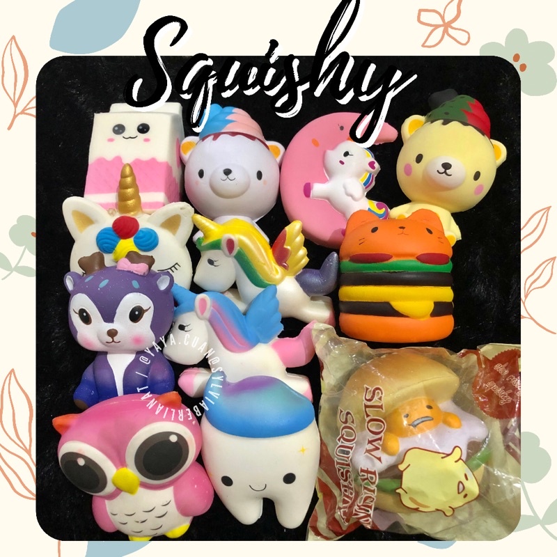 [Import] Squishy Kids Toys Licensed Common Unicorn BTS LOL BT21 ...