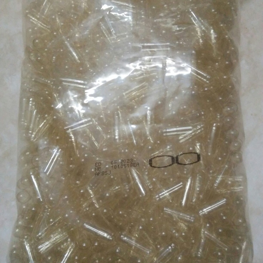 Empty Capsule Shell Uk. 00 Transparent Natural Halal plain clear ...