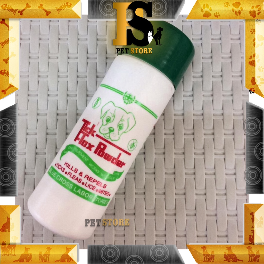 Tick-Tox Tick & Flea Powder for Cats Dogs - 180g (Bedak Hama) | Shopee ...