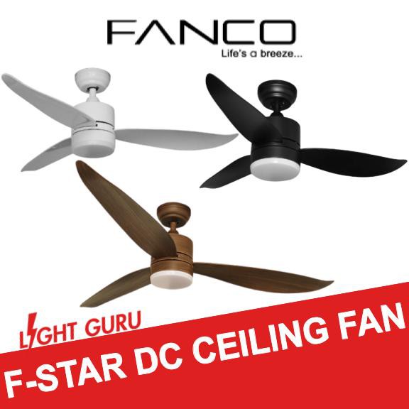 Fanco F-Star DC Ceiling Fan (4 Years Warranty | Longest in Singapore ...