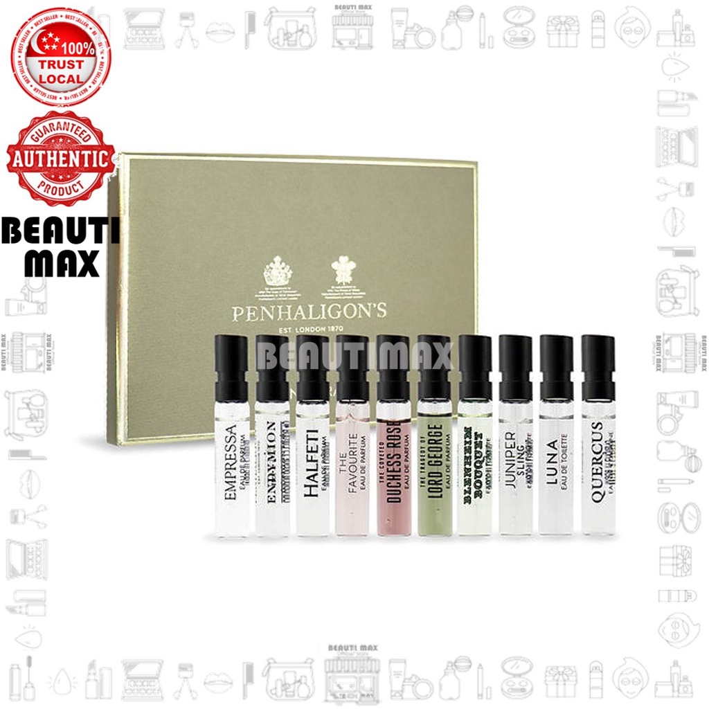 PENHALIGON'S Scent Library Collection Gift Set 2ml*10 Miniature Perfume ...