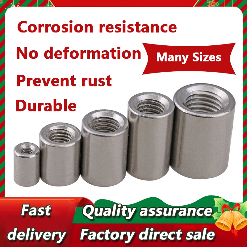 Fast delivery Long Round Connector Nuts A2 Stainless Steel Nut M3 M4 M5 ...