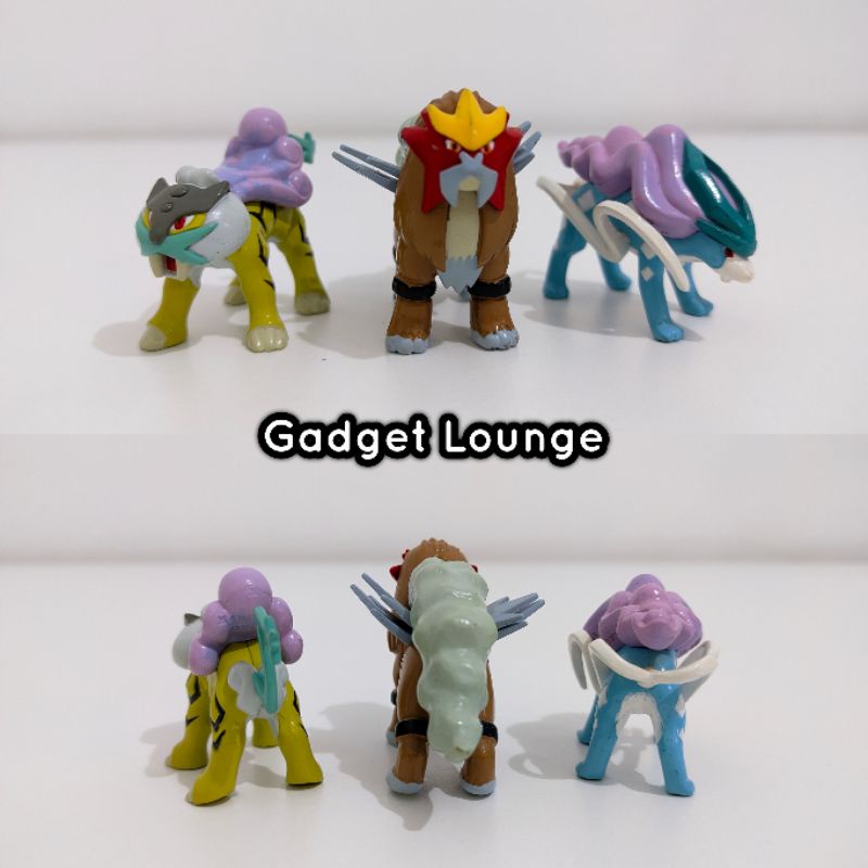 Takara Tomy Moncolle Legendary Pokemon Johto Gen 2 Figures: Entei ...