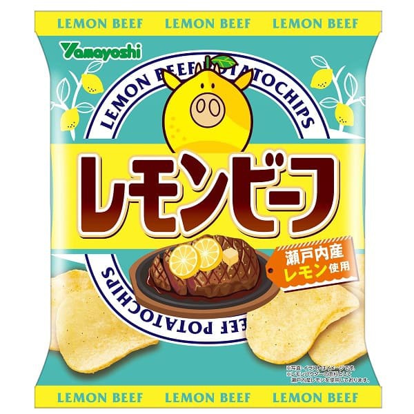 Yamayoshi Potato Chip Lemon Beef 48g [Japanese] | Shopee Singapore