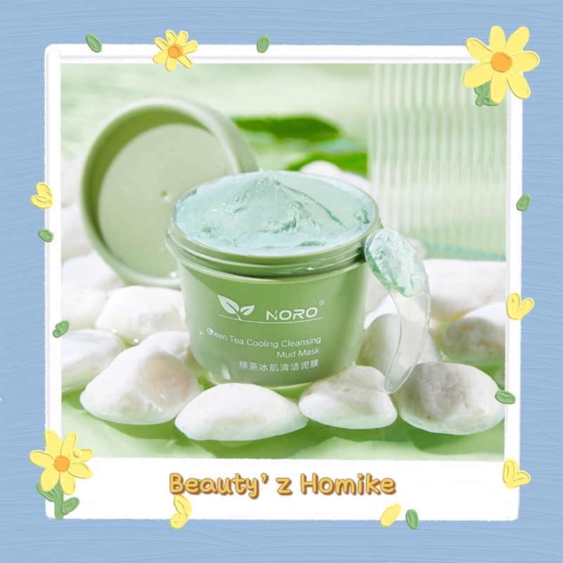 [Super Cheap] NORO green tea mud mask white skin, kill acne hidden ...