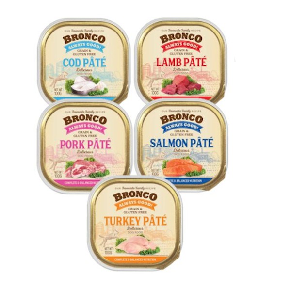 Bronco Tray Dog Food 100g (1 Outer of 16 Trays) | Shopee Singapore