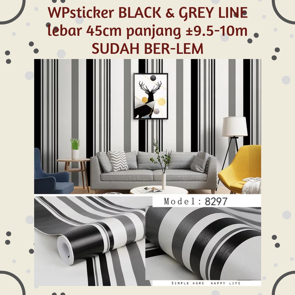 [READY SEMARANG] WALLPAPER WALLPAPER WALLPAPER STICKER 10 METERS LENGTH ...