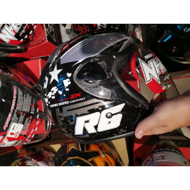 NHK R6 (Single Visor) | Shopee Singapore