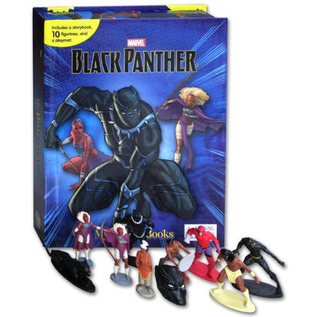 My Busy Books Marvel Black Panther includes a Storybook, 10 Toy ...