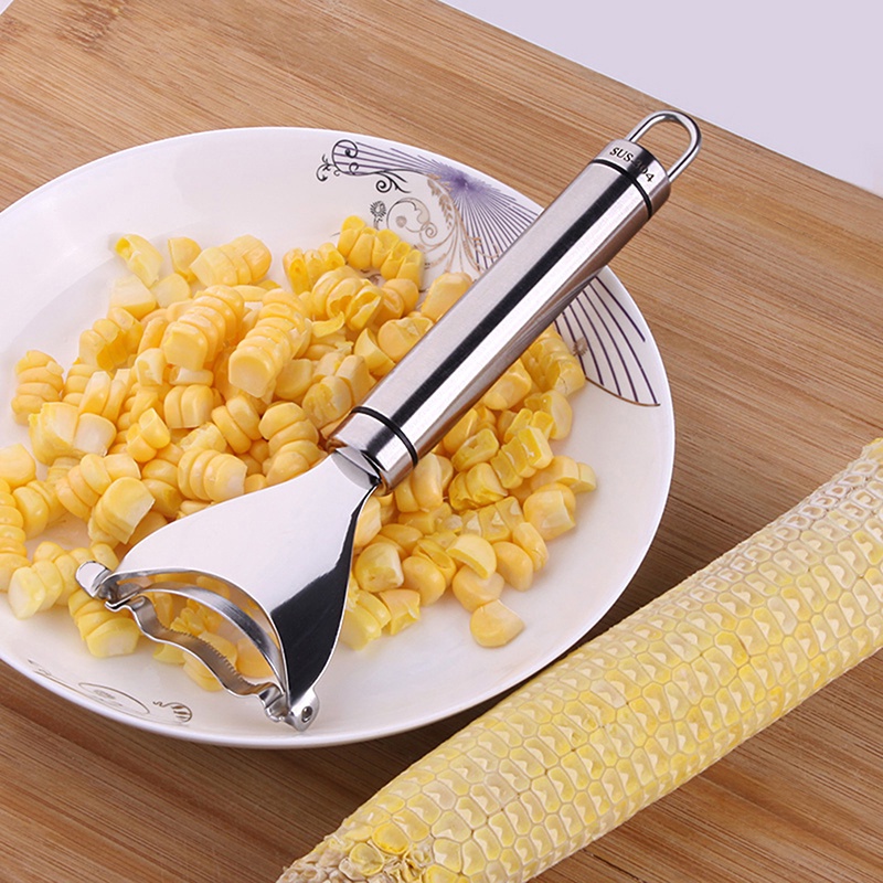 Stainless Steel Corn Stripper Corns Threshing Device Easy Peeling Corn ...