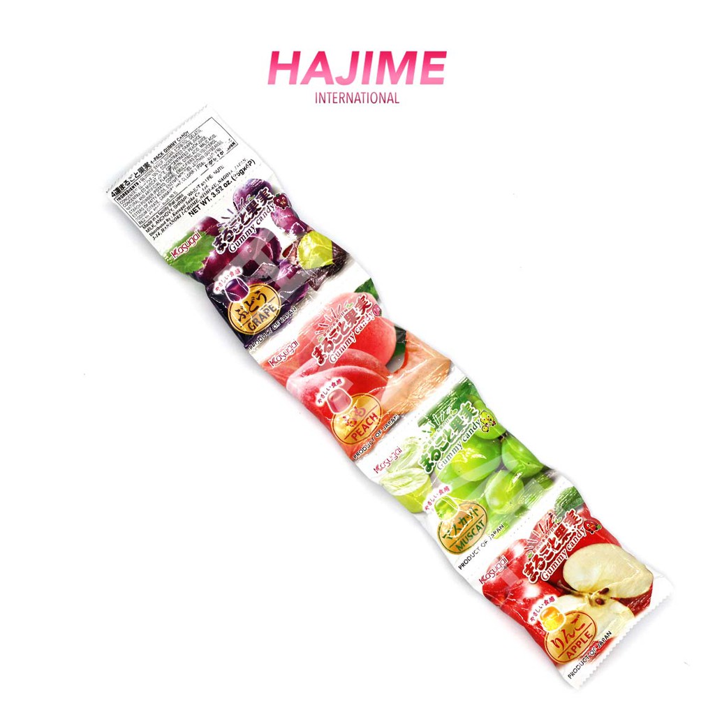 Kasugai Fruit Mix Gummy 4s (Made In Japan) | Shopee Singapore