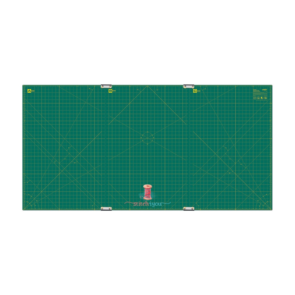 OLFA RM-Clips/3, 70"X35" Largest Self Healing Cutting Mat (Clip Set ...