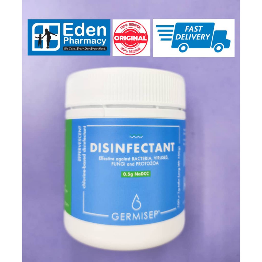 Hovid Germisep Disinfectant 0.5g ( 100 / 500 disinfectant tablets ...
