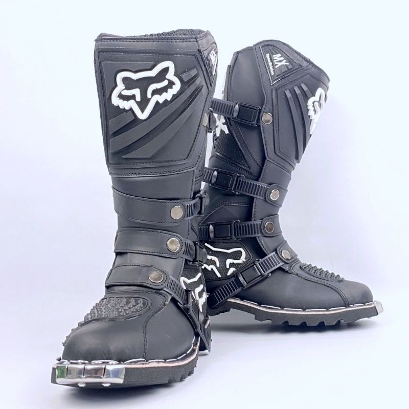 Motocross MX Trail Men's Shoes Iron Toe | Shopee Singapore