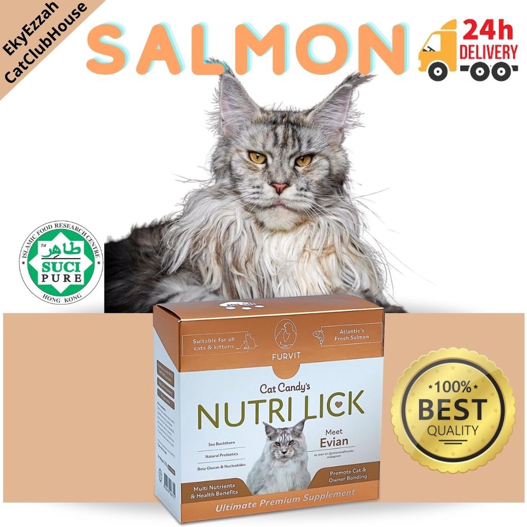 [ PREMIUM ] Nutrilick Atlantic's Salmon | Shopee Singapore