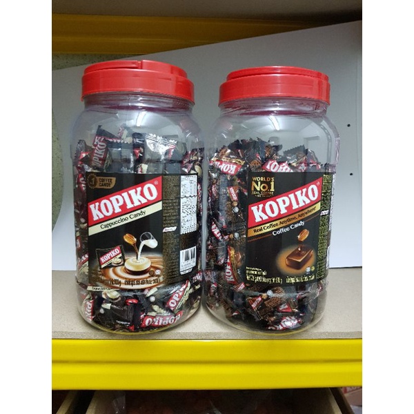 kopiko Coffee Candy / Cappuccino Candy 1050g (jar) | Shopee Singapore