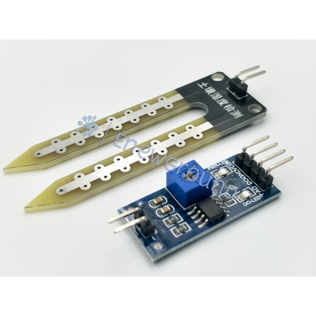 Soil moisture sensor (Resistive humidity, LM393) | Shopee Singapore