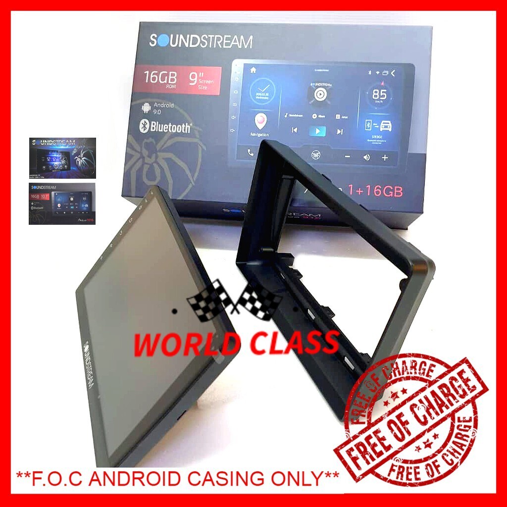 PERODUA KENARI 2000-2009 SOUNDSTREAM ANDROID IPS PLAYER 9 INCH FULL HD ...