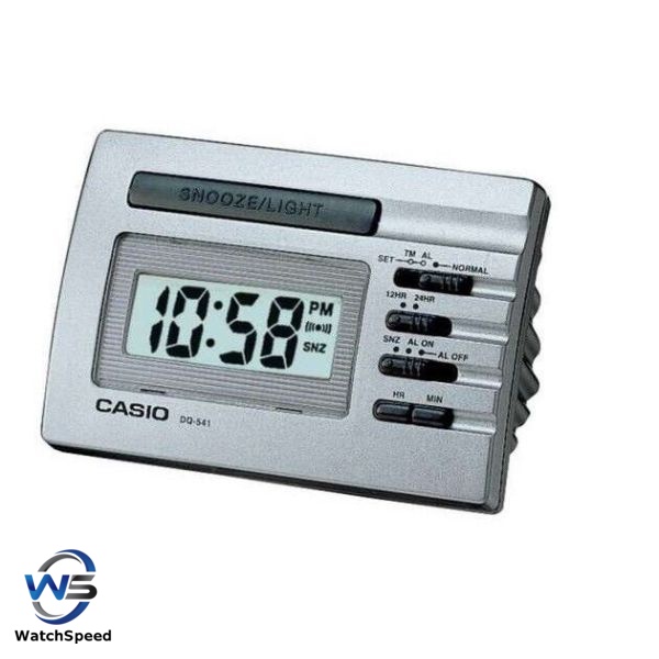 Casio Digital DQ-541D-8R DQ-541D Alarm Clock with LED | Shopee Singapore