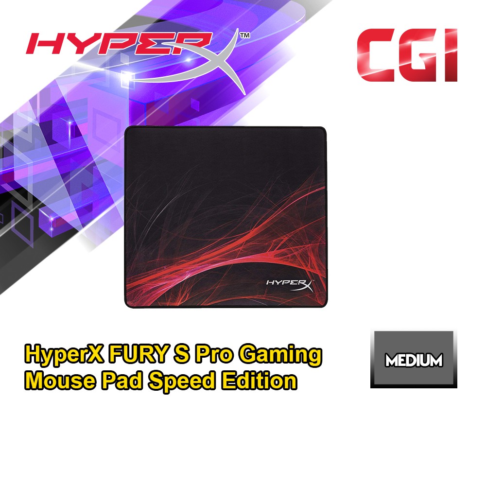 HyperX FURY S Pro Gaming Mouse Pad Speed Edition - Medium (HX-MPFS-S-M ...