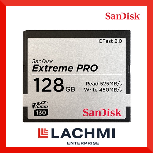 SANDISK CFAST 2.0 128GB EXTREME PRO 525MB/S (SDCFSP-128G-G46D) | Shopee Singapore