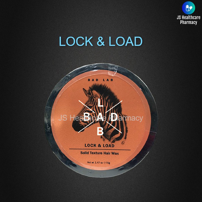 BAD LAB Lock & Load Solid Texture Hair Wax - 70g | Shopee Singapore