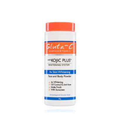 GLUTA C Kojic Plus Face and Body Powder 40g | Shopee Singapore