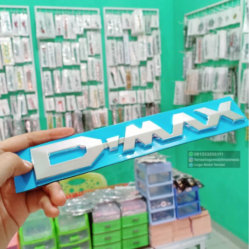 Isuzu d-max dmax logo Emblem original Size double cabin pickup Luggage ...