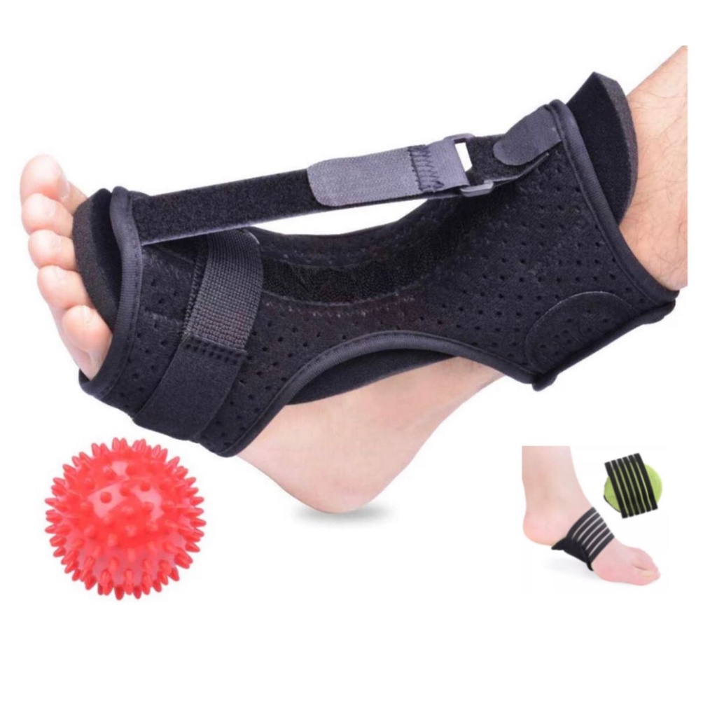 💞SG Stock💞Adjustable Night Splint for Plantar Fasciitis Relief Achilles ...