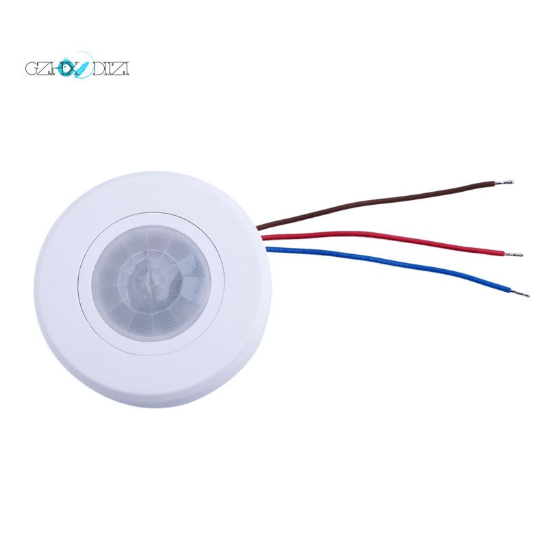 110-220V Ceiling PIR Motion Sensor 200W Ultra Slim Infrared Induction ...