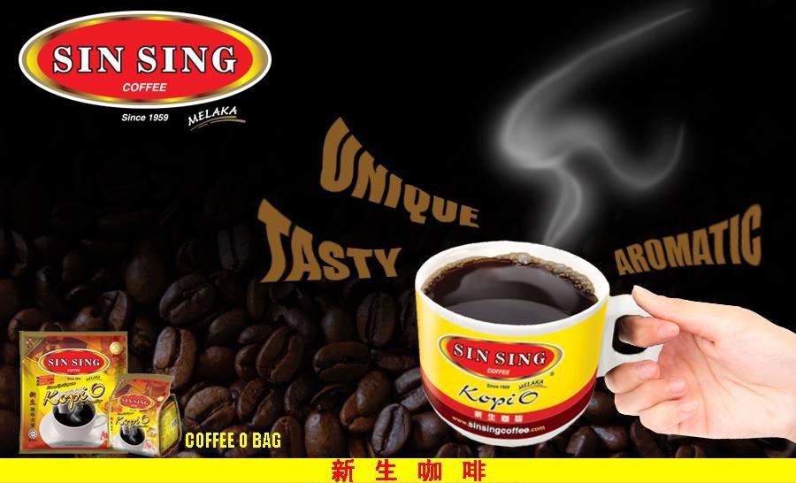 SIN SING Kopi O Kosong No Sugar Sugarless Original Melaka Malaysia Bag ...