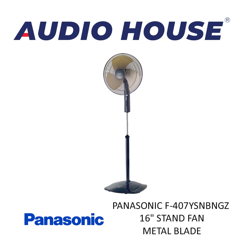PANASONIC F-407YSNBNGZ 16" STAND FAN METAL BLADE ***1 YEAR WARRANTY ...
