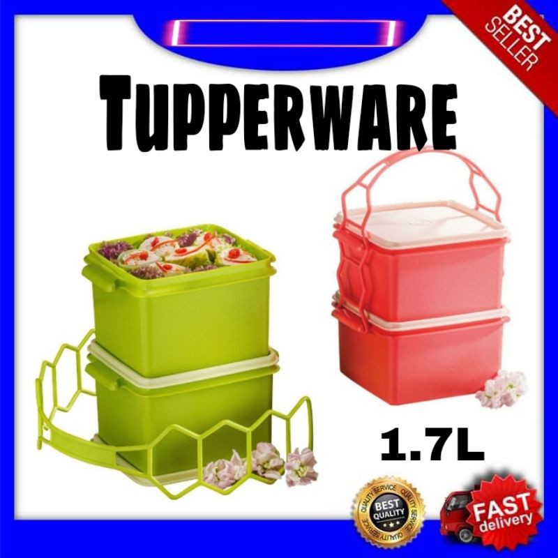 Tupperware Double Deep (1.7L) Tupperware Level Bowl | Shopee Singapore