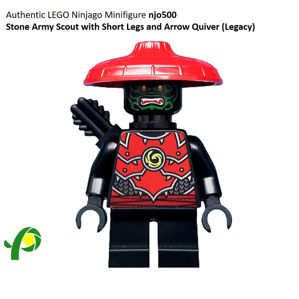LEGO Ninjago Miifigure njo500 Stone Army Scout with Short Legs ...