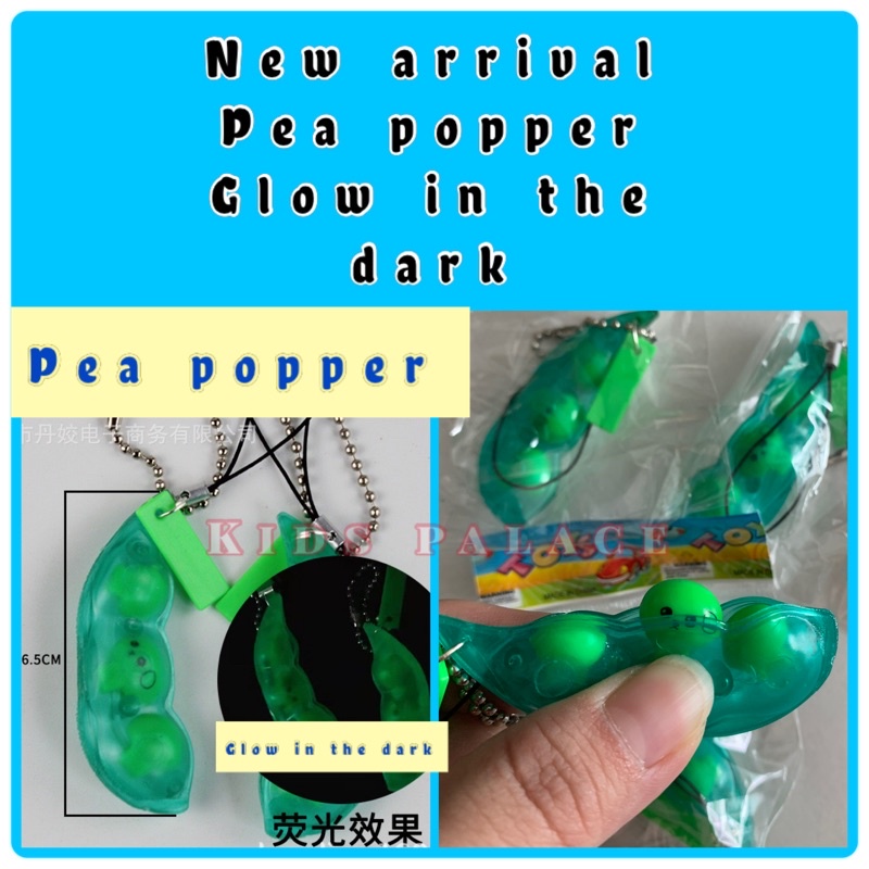 ready stock !! pink and green pea popper fidget toy brand new ...