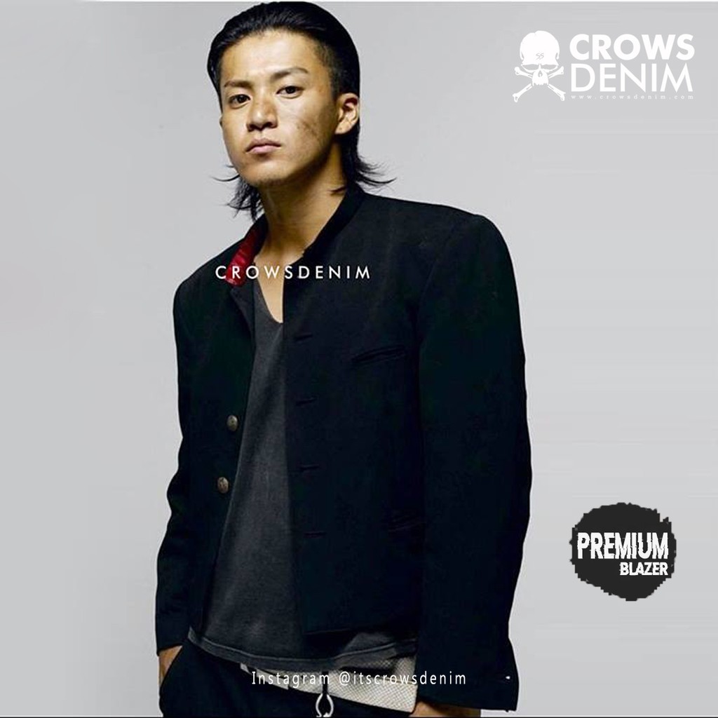 Crows Zero Gakuran Suzuran Premium Blazer | Shopee Singapore