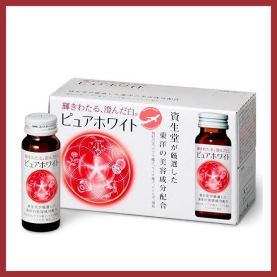 Pure White skin whitening collagen supplement drink date November 2025 ...