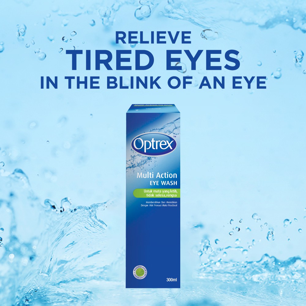 Optrex Eye Lotion (300ml) | Shopee Singapore